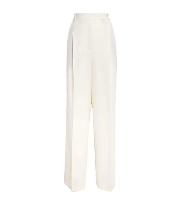 RÓHE Wool-blend Wide-leg Trousers