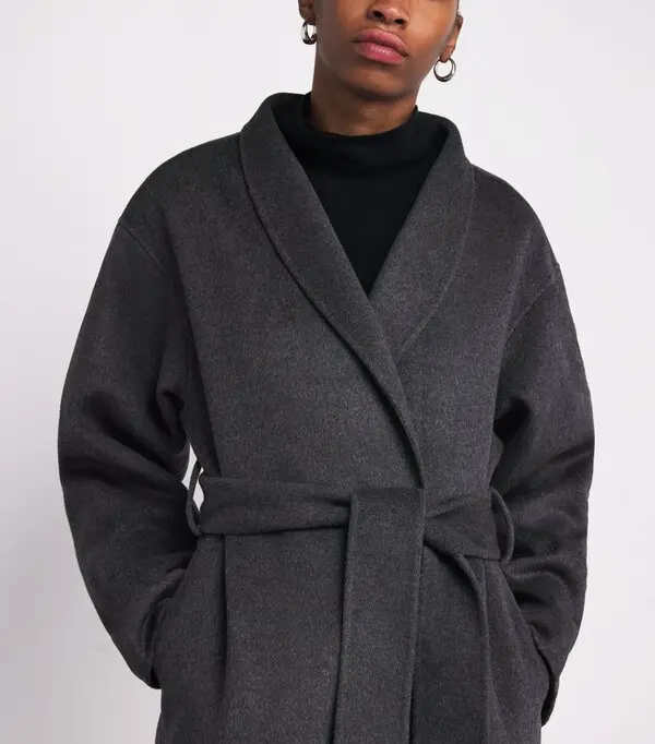 Almada Label Wool-cashmere Mara Wrap Coat