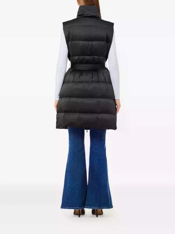 Liu Jo Belted Padded Long Gilet