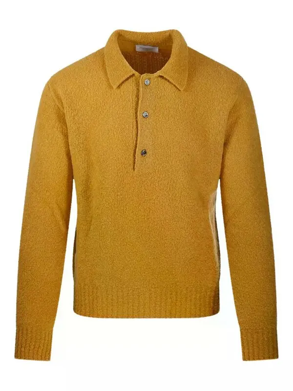 DIANA STUDIO Long-sleeve Polo Shirt - Yellow