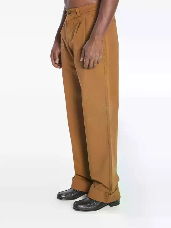 Valentino Garavani Vlogo Signature Trousers - Brown
