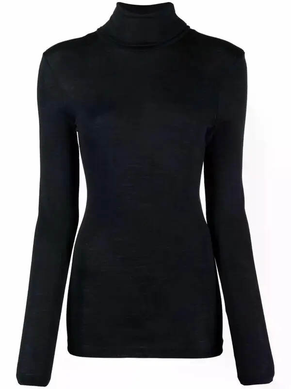 Hanro Fine-knit Polo-neck Jumper