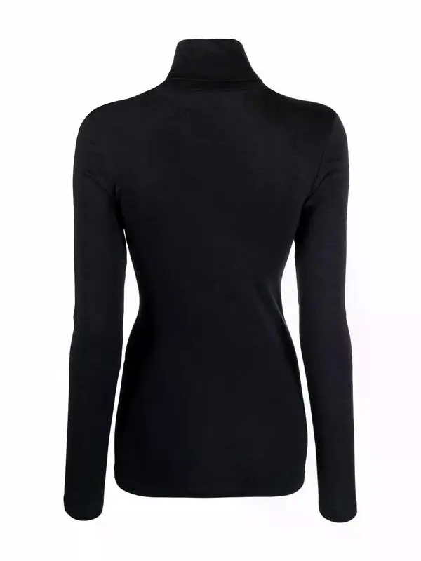 Hanro Fine-knit Polo-neck Jumper