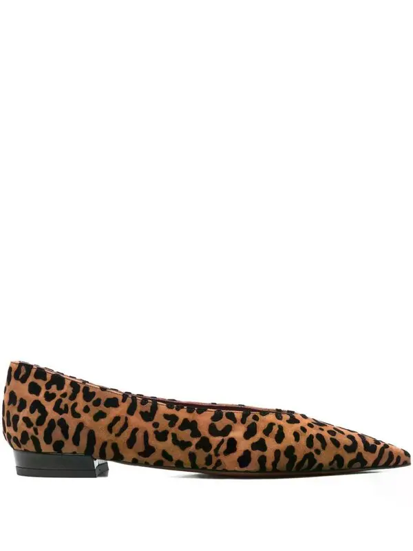 Roberto Festa Leopard-print Ballerina Flats