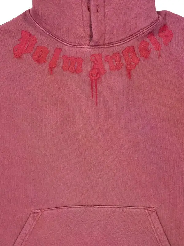 Palm Angels Neck-logo Hoodie