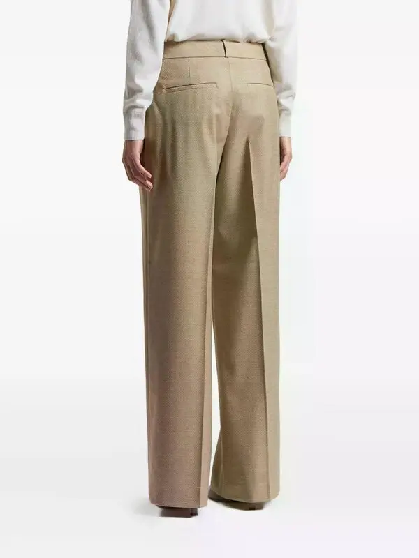 Peserico Herringbone Trousers
