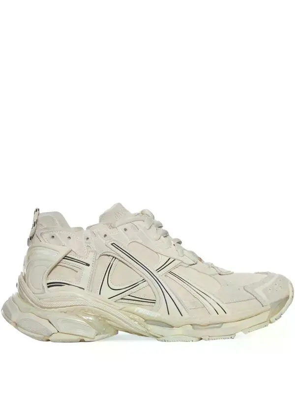 Balenciaga Runner Suede Sneakers - Neutrals