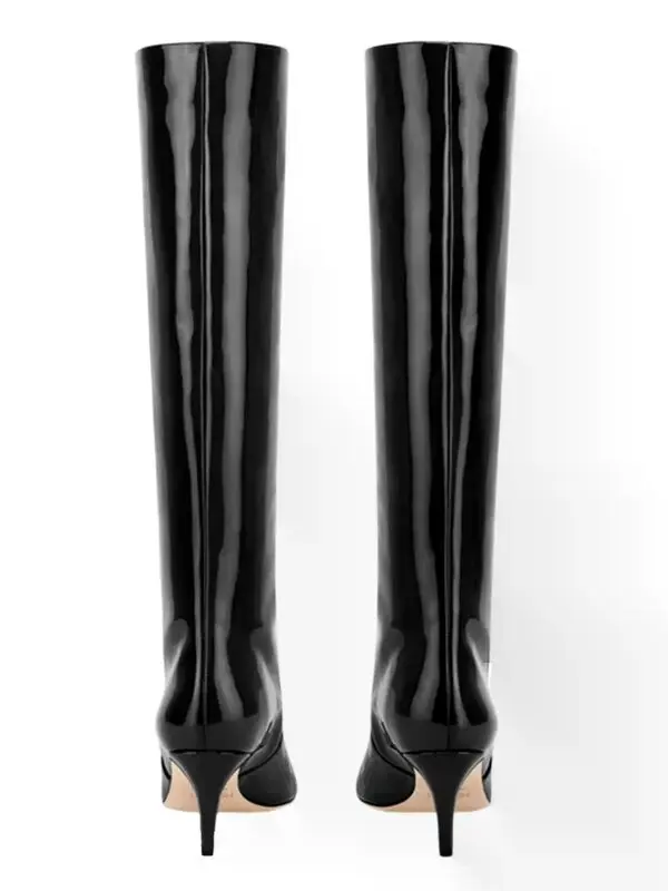 Paris Texas 60mm Pointed-toe Knee-high Boots - Black