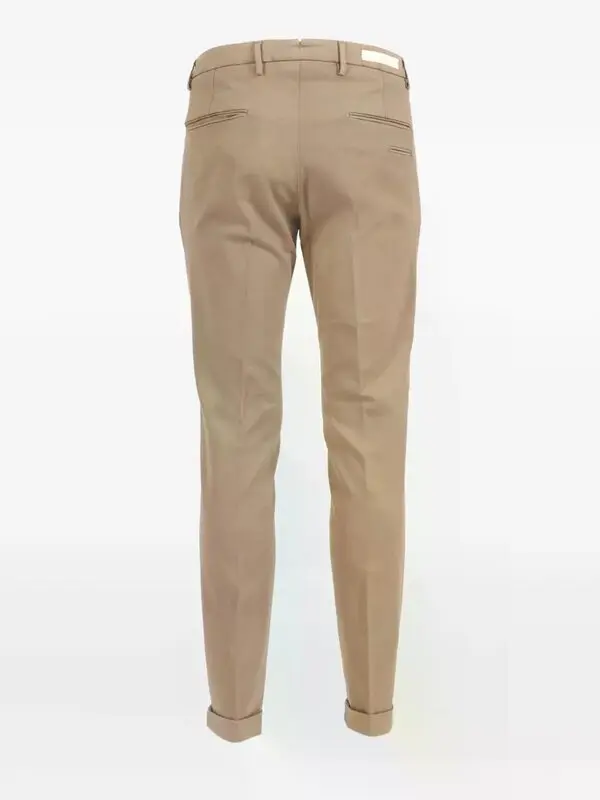 BRIGLIA 1949 Cuffed Trousers - Brown