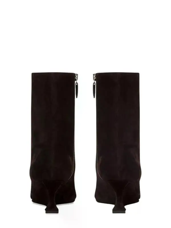 Paris Texas 50mm Nina Suede Ankle Boots - Brown