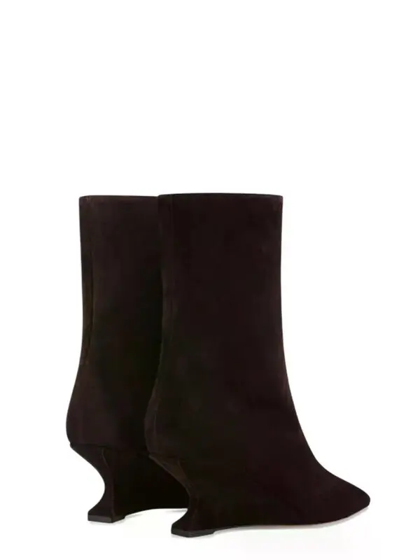 Paris Texas 50mm Nina Suede Ankle Boots - Brown