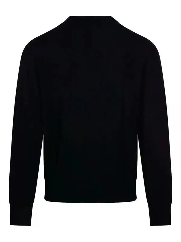 DIANA STUDIO Crew-neck Long-sleeve Sweater - Black