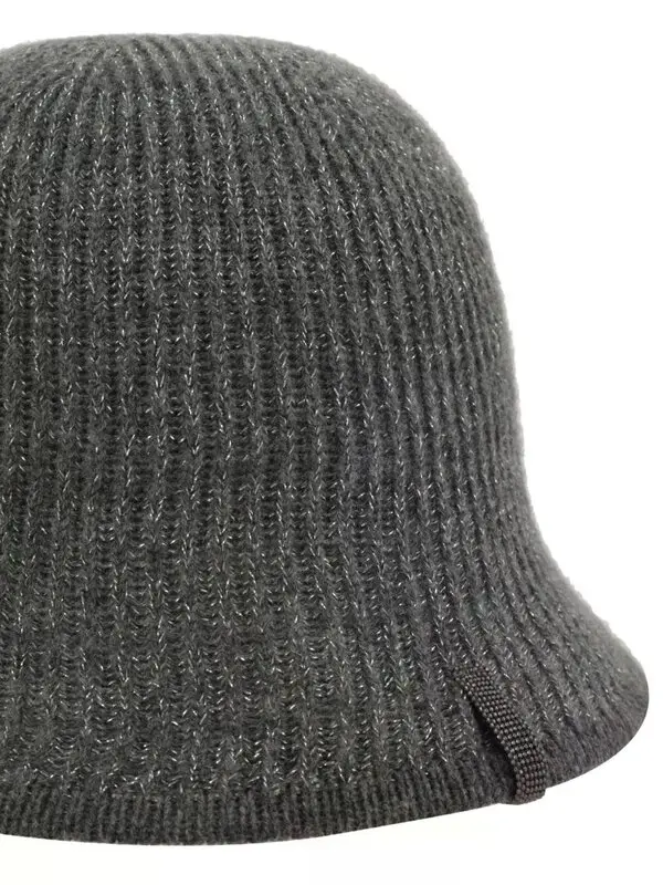 Brunello Cucinelli Cashmere Beanie - Grey