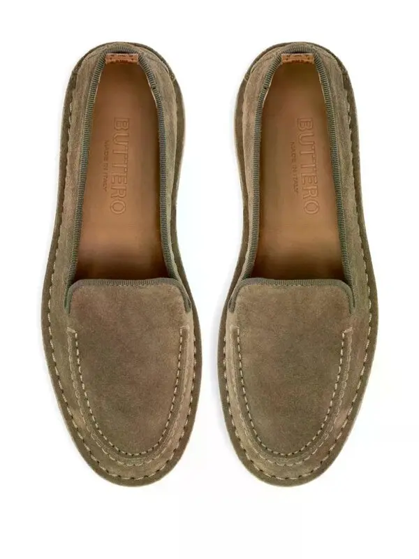BUTTERO® Suede Loafers