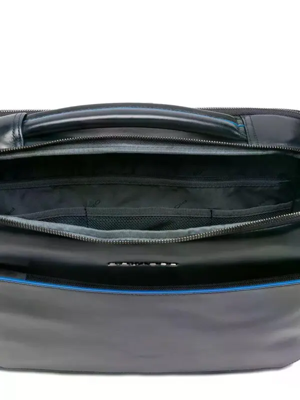 PIQUADRO Leather Laptop Bag