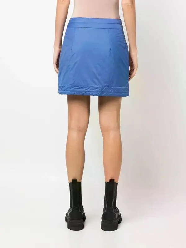 Emporio Armani Quilted Wrap Mini Skirt