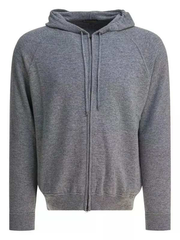Herno Hooded Zip-up Hoodie