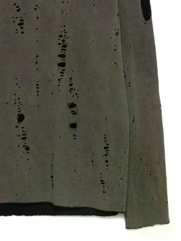 LABEL UNDER CONSTRUCTION Distressed-effect Jumper