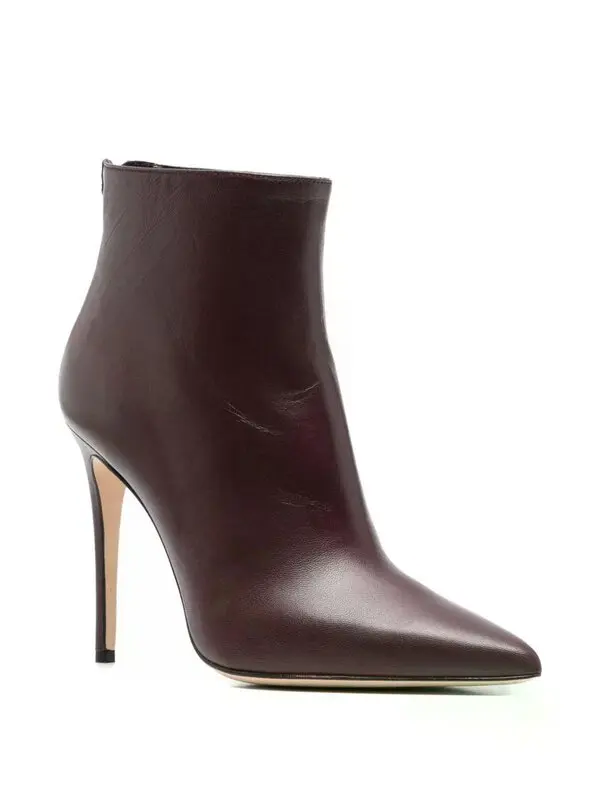 ANNA F. Pointed-toe Ankle Boots