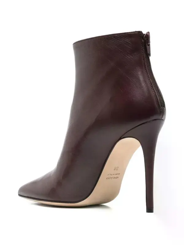 ANNA F. Pointed-toe Ankle Boots