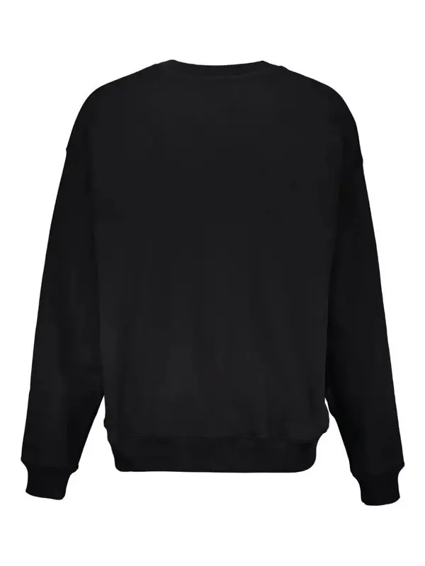 Off-White Logo Long-sleeve Sweatshirt - Black