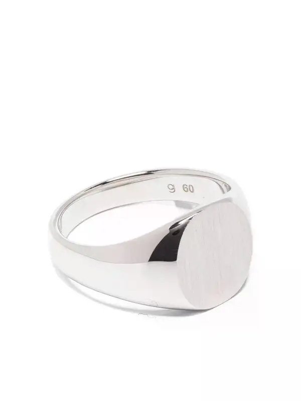 Tom Wood Kim Signet Ring - Silver