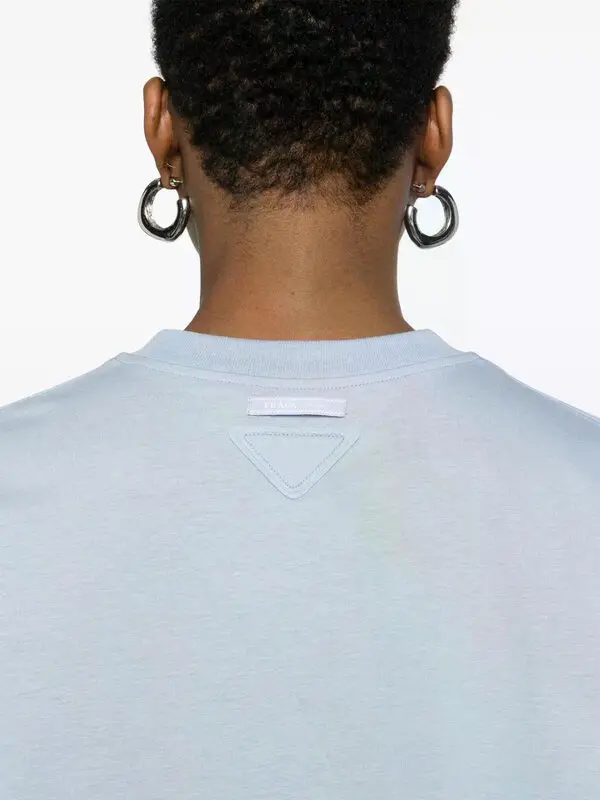 Prada Drawstring-hem T-shirt