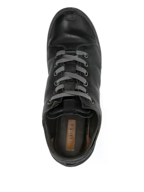 LAYER ZERO Leather Panelled Sneakers