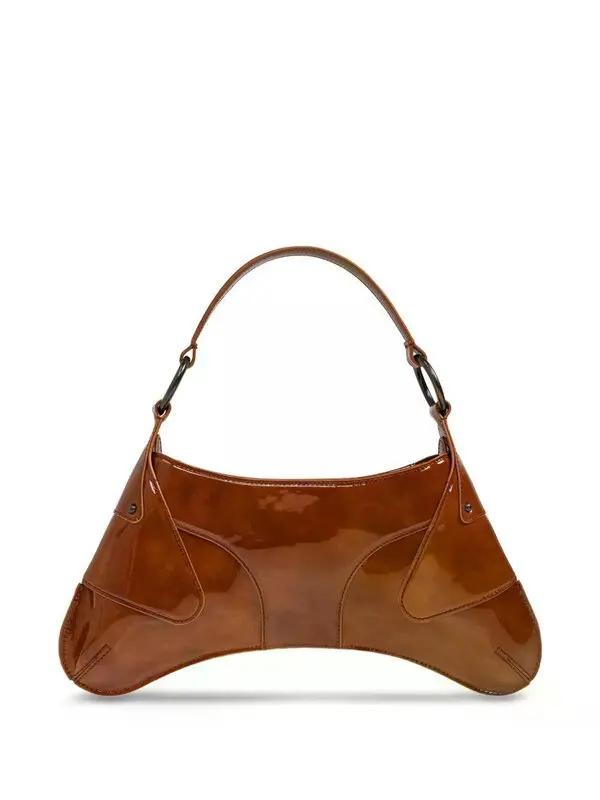KNWLS Logo-lettering Shoulder Bag - Brown