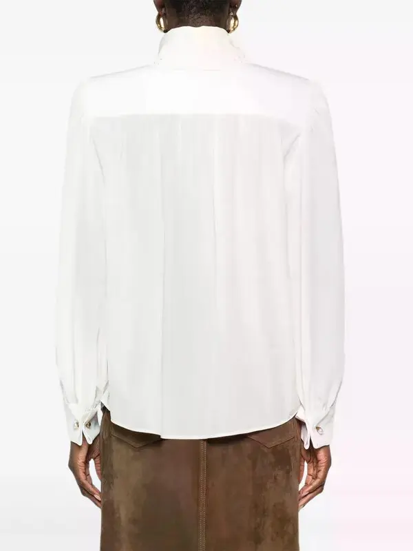 Chloé Lace-collar Shirt