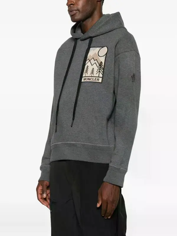 Moncler Logo-appliqué Hoodie
