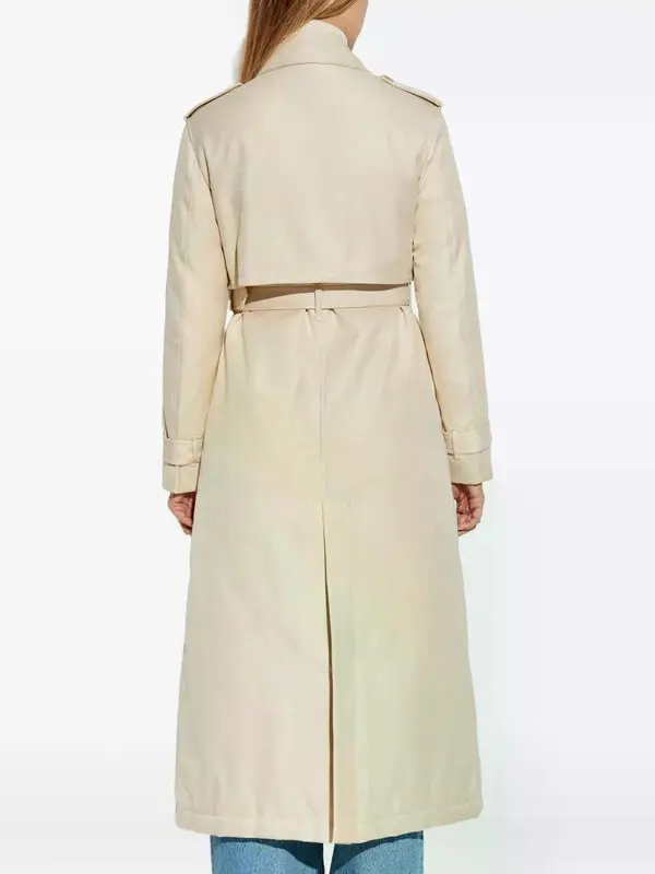 Add Belted Double-breasted Trench Coat