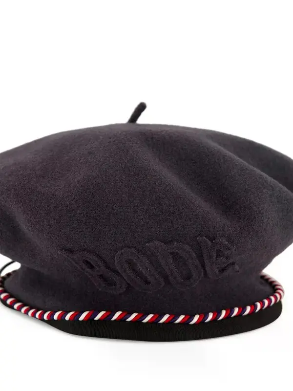 BODE Script Trim Beret