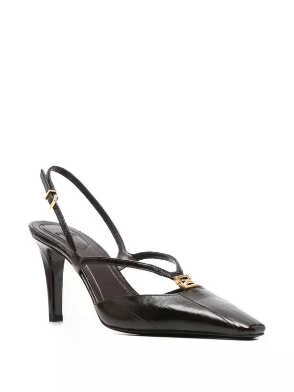 Fendi Ffold Slingback Pumps