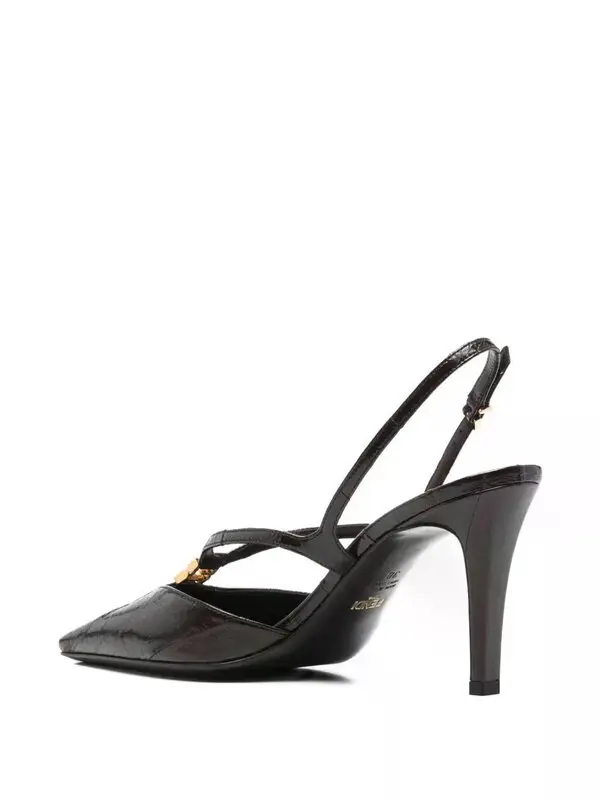 Fendi Ffold Slingback Pumps