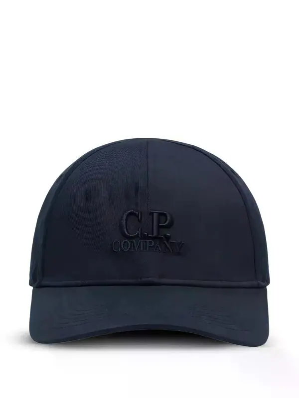 C.P. COMPANY Embossed Logo Cap - Blue