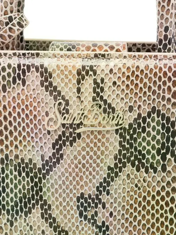 MC2 SAINT BARTH Snakeskin Effect Tote