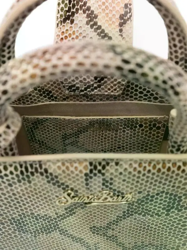 MC2 SAINT BARTH Snakeskin Effect Tote