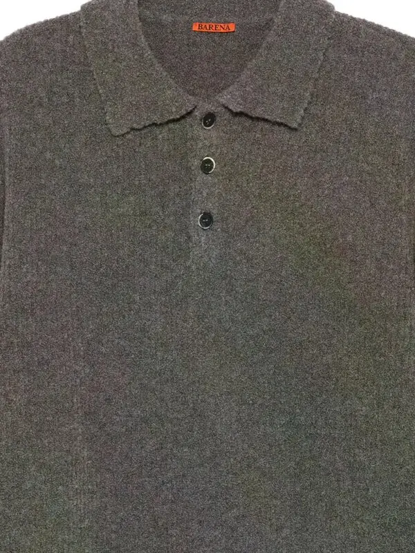 Barena Venezia Buttoned Polo Shirt - Brown