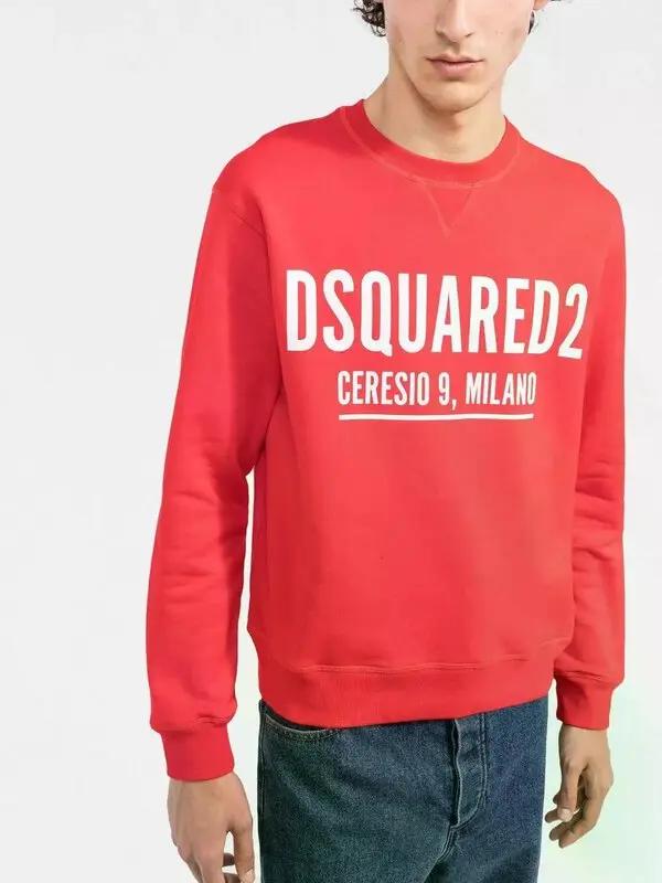 Dsquared2 Logo-print Cotton Sweatshirt