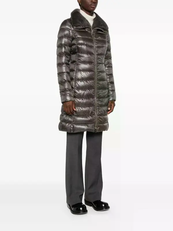 Herno Logo Plaque Padded Coat
