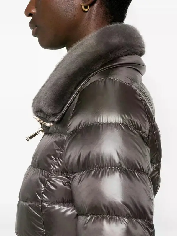 Herno Logo Plaque Padded Coat