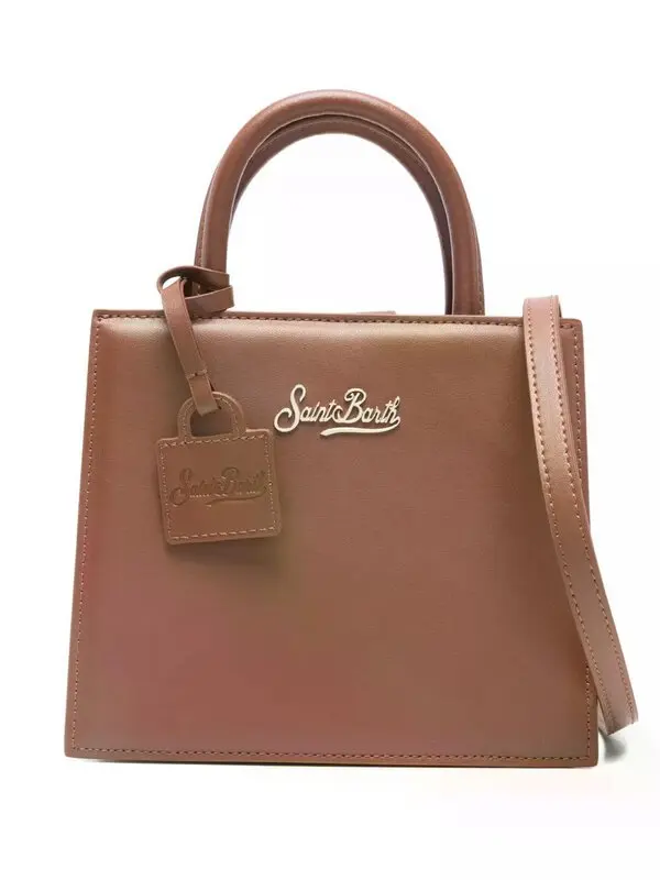 MC2 SAINT BARTH Mini Leather Tote Bag