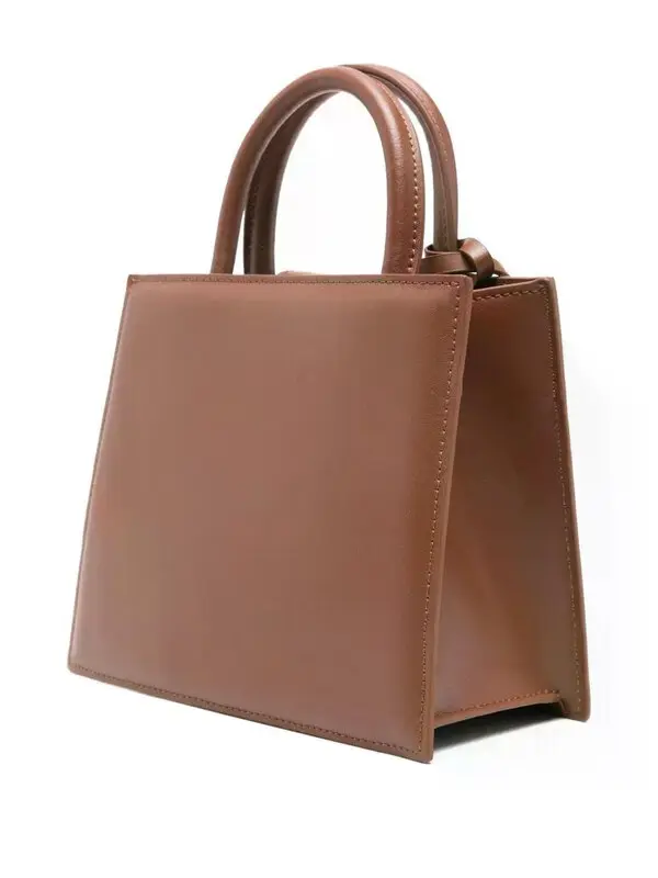 MC2 SAINT BARTH Mini Leather Tote Bag
