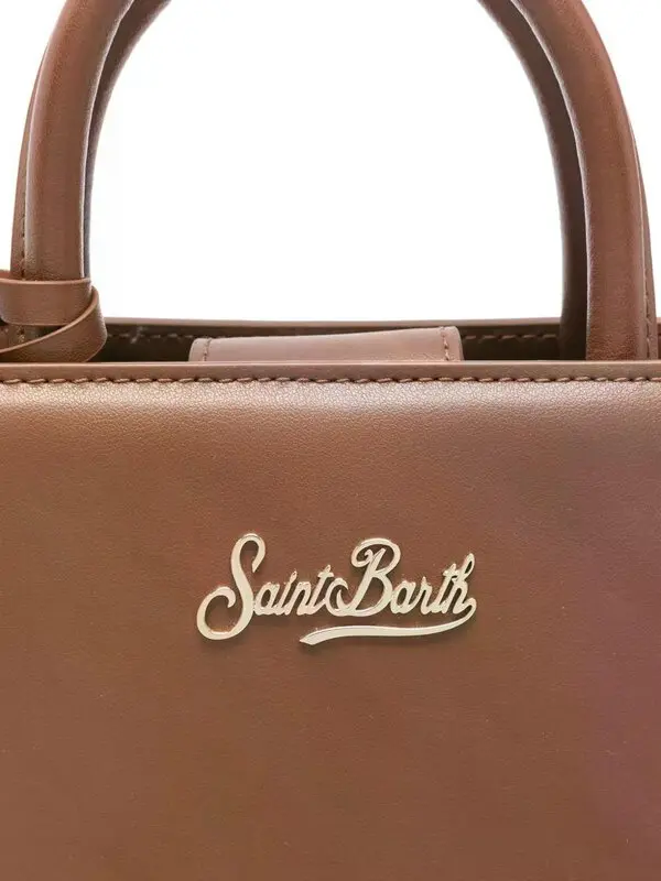 MC2 SAINT BARTH Mini Leather Tote Bag