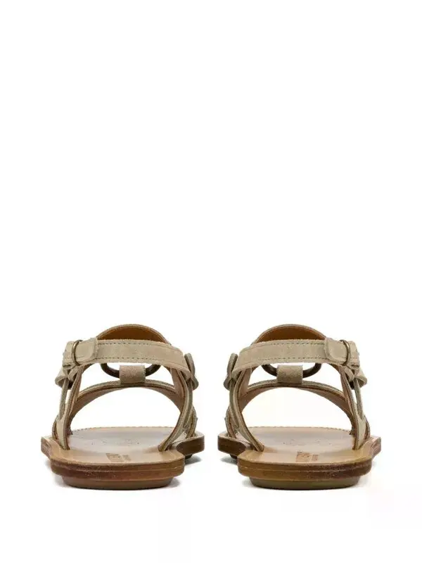 BUTTERO® Ring Detail Buckle Fastening Sandals