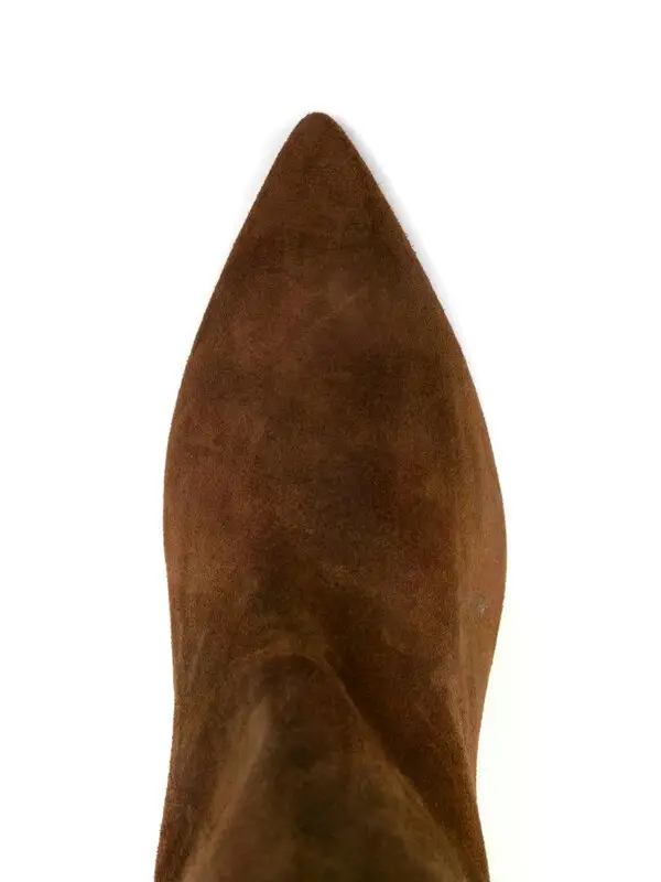 ANNA F. Pointed-toe Knee-high Boots