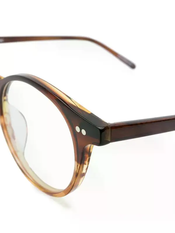 EPOS Round Frame Glasses - Brown