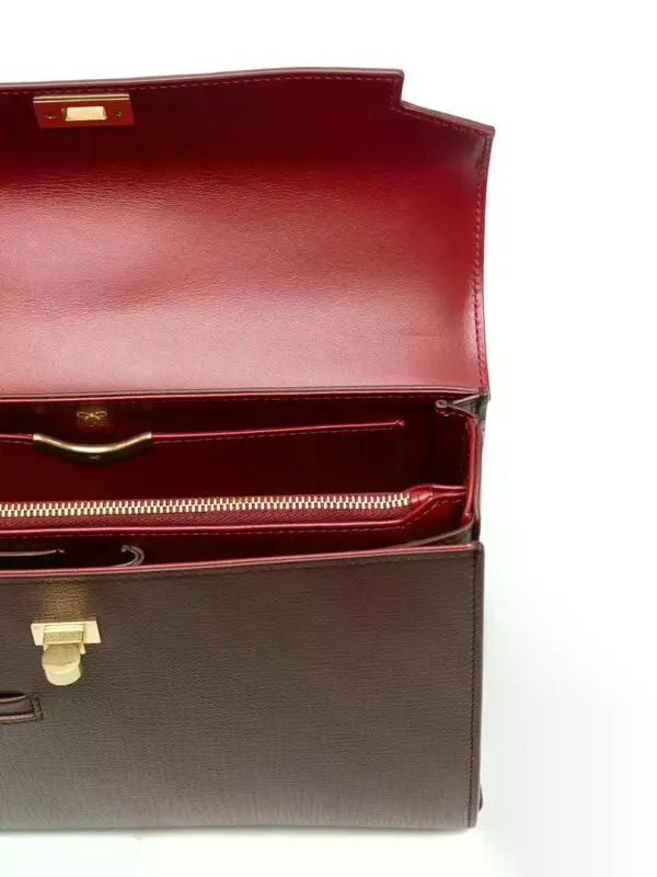 ANYA HINDMARCH Leather Top Handle Bag