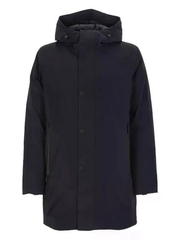 RRD Buttoned Hooded Coat